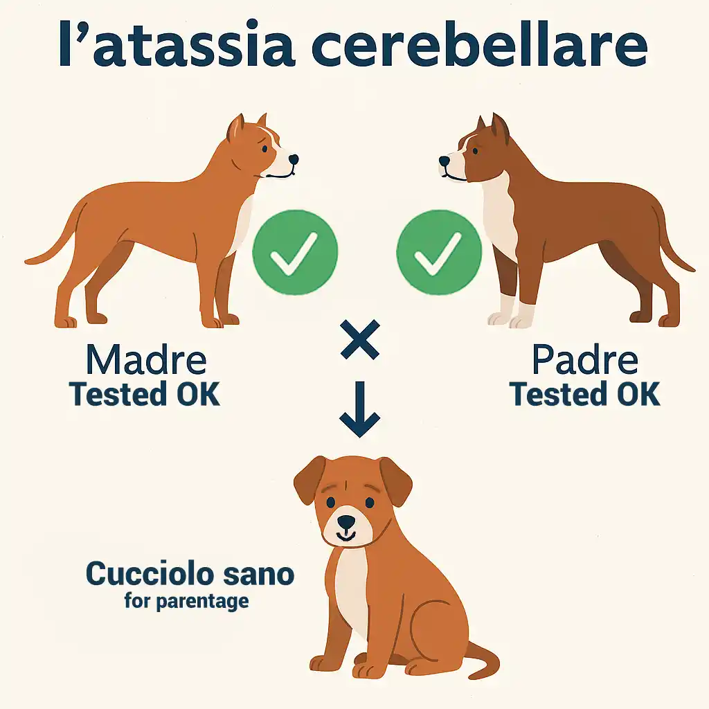 Atassia Cerebellare nell’Amstaff: Guida Completa su Sintomi, Test